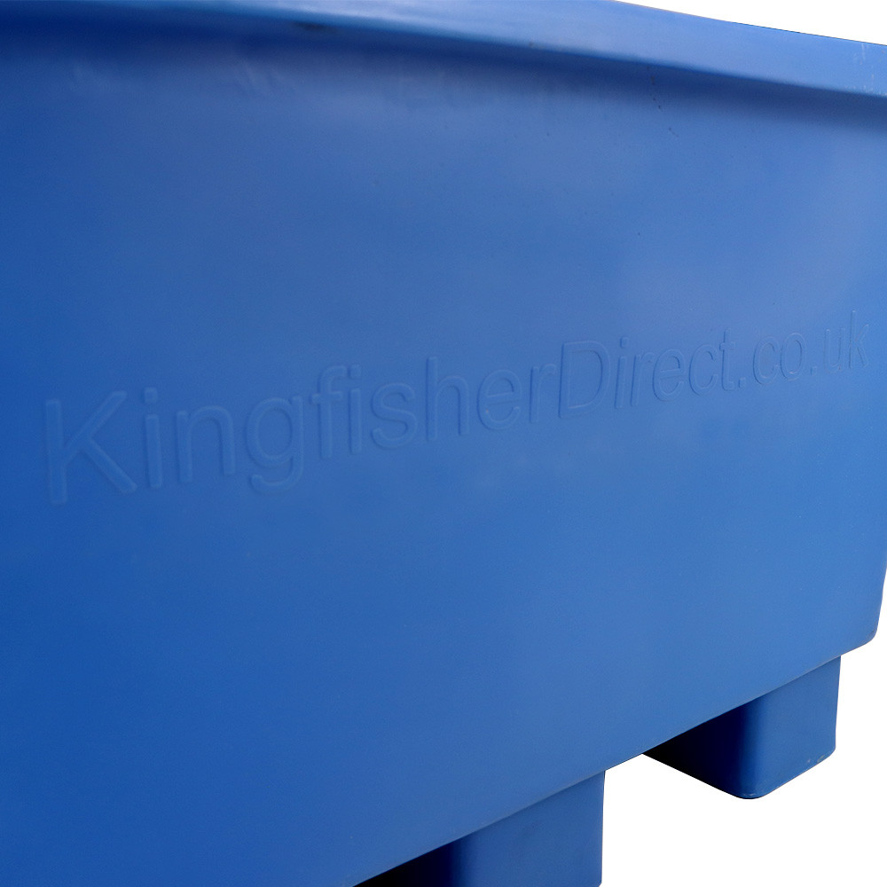 250 Litre FTL Fork Lift Mortar Tub - Blue - Kingfisher Direct Ltd