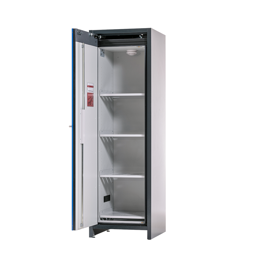 Lithium Battery Storage Cabinet - Four Shelves - Kingfisher Direct Ltd