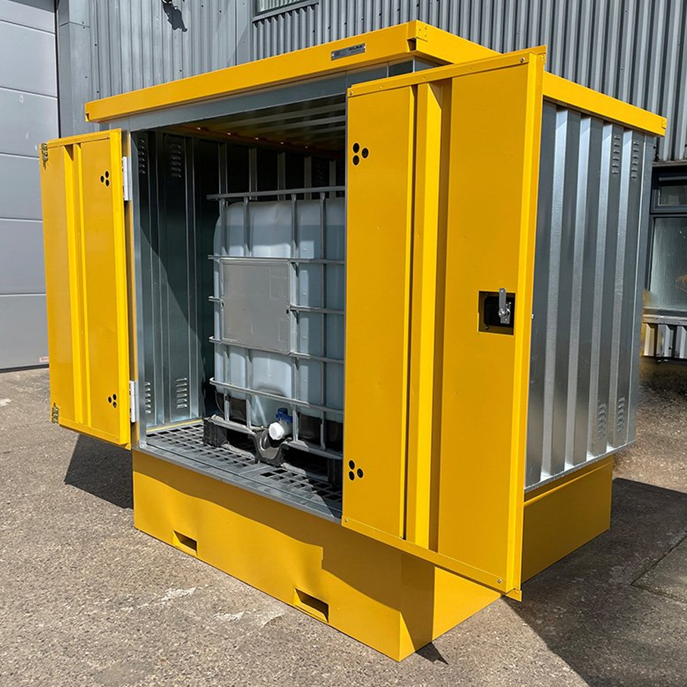 IBC Bunded Storage Container - Flat Packed - Kingfisher Direct Ltd