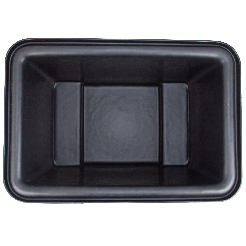 Black plastic tub store