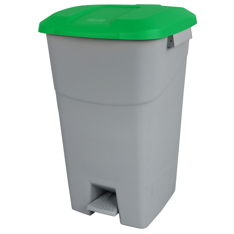 Simpler Recycling Food Waste Bin with A4 Sticker- Pedal Bin ...