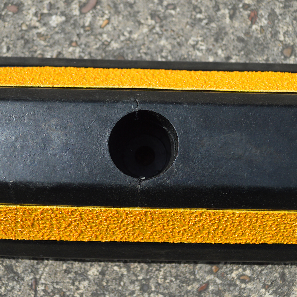 Rubber Wheel Stop 1650 - 2000mm - Kingfisher Direct Ltd